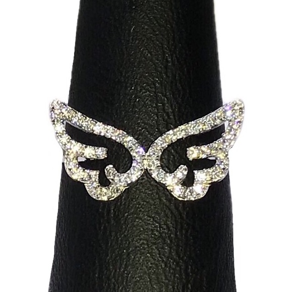 Jewelry | Solid 925 Silver Guardian Angel Ring | Poshmark